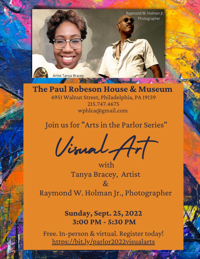 braceyholmanflyer | Paul Robeson House & Museum