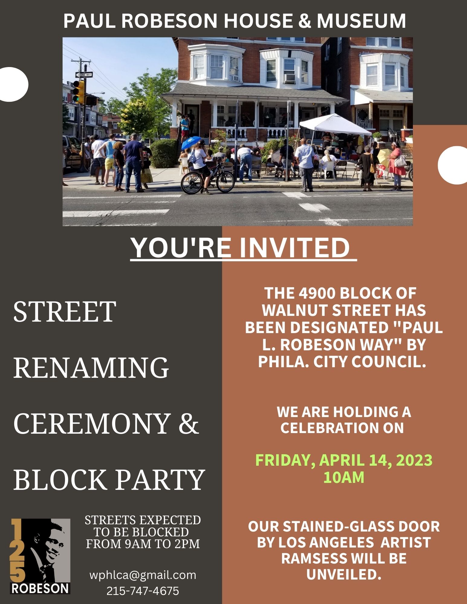 streetrenamingflyer033023 | Paul Robeson House & Museum